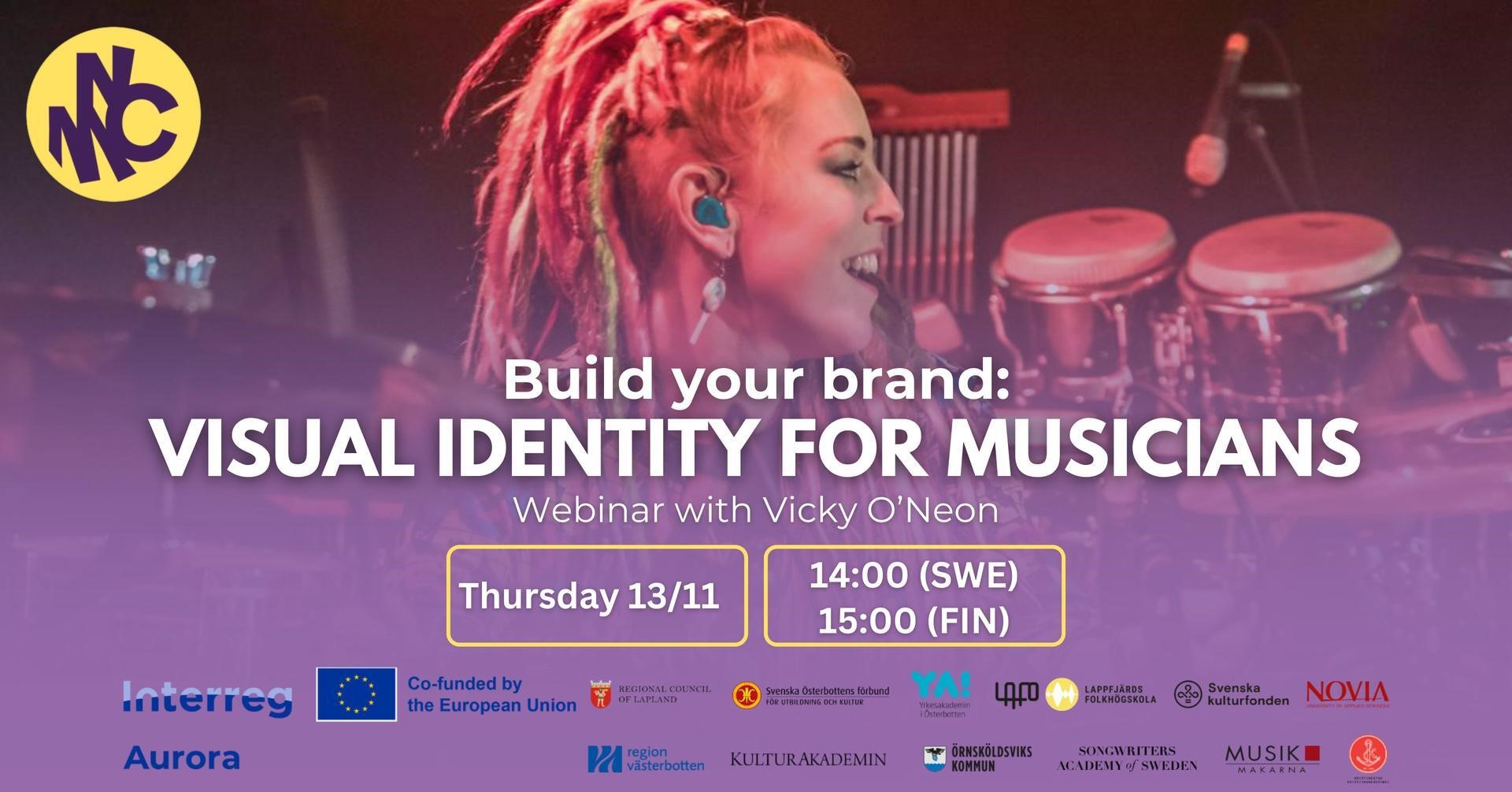 Upcoming online webinar with Nordic Music Creators and Vicky O'Neon ...